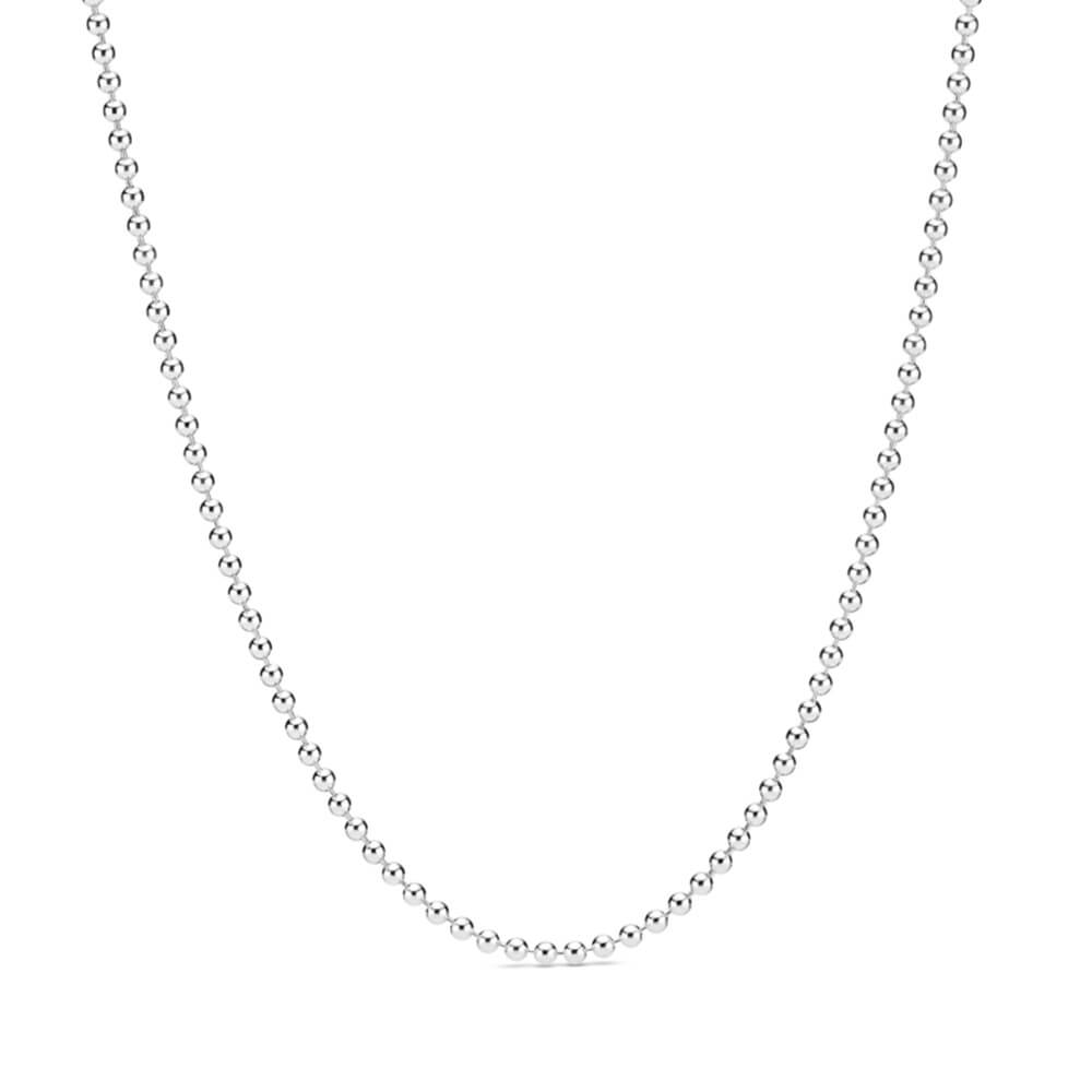 Polished Ball Chain Necklace - Nacol Jewelry