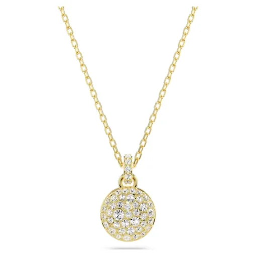Meteora pendant White, Gold-tone plated - Nacol Jewelry